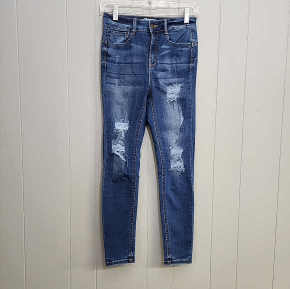 Wax Jean | Jeans | Wax Jeans Distressed Skinny Jeans | Poshmark